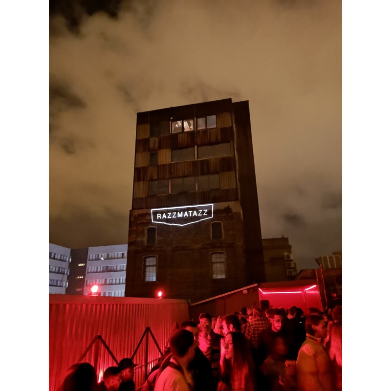 IP65 LED outdoor logo projector for advertising or ground safety signage